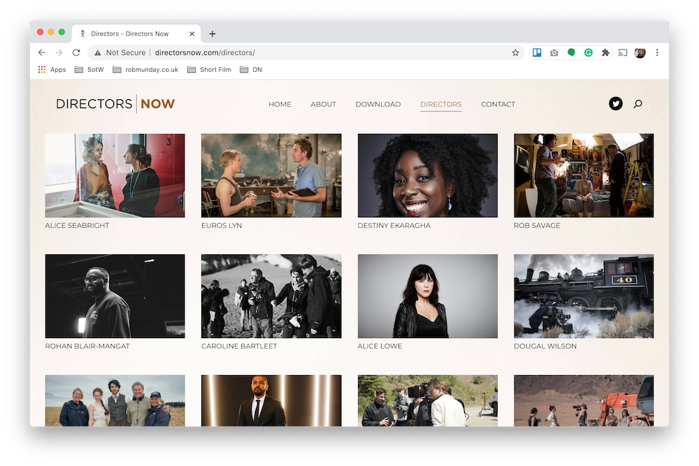 100+ directors reveal breakout stories in 'Directors Now' project