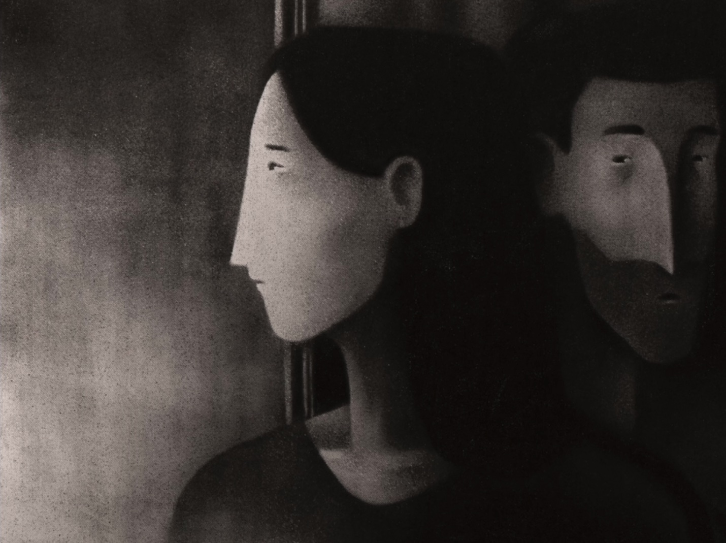 Embraced - a Pinscreen animation by Justine Vuylsteker